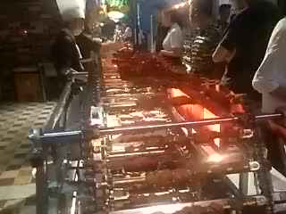 Automatic Yakitori Grill Machine - Efficient BBQ Solutions