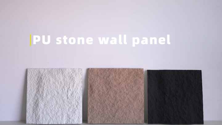 Artificial Stone PU Faux Panels for Wall Decor in Rustic Style