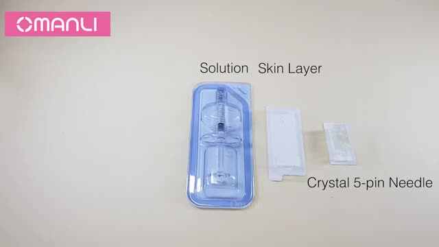 Nanosoft Microneedles 3Pin 4Pin 5Pin Sterile Needle 34G1.0Mm 1.2Mm 1 ...