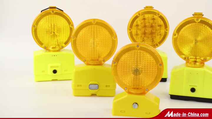 Barricade Flashing Waterproof Traffic Solar Cone Lamp Brightness ...