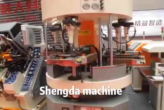 Rotary Type 8 in 1 Safety Shoe Making Machine Shoes Manufacturing ...