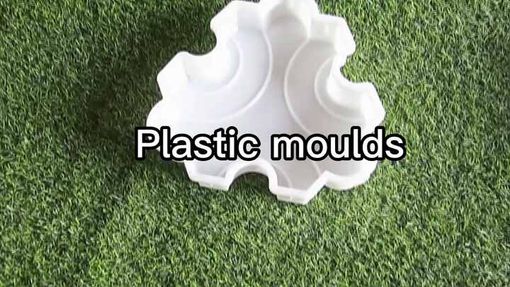 Rubber Plastic Paver Block Mold - Durable Interlocking Concrete Moulds ...