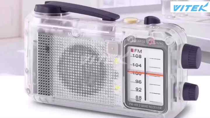 Prison Jail Use Clear Transparent Case All Wide Band FM Radio