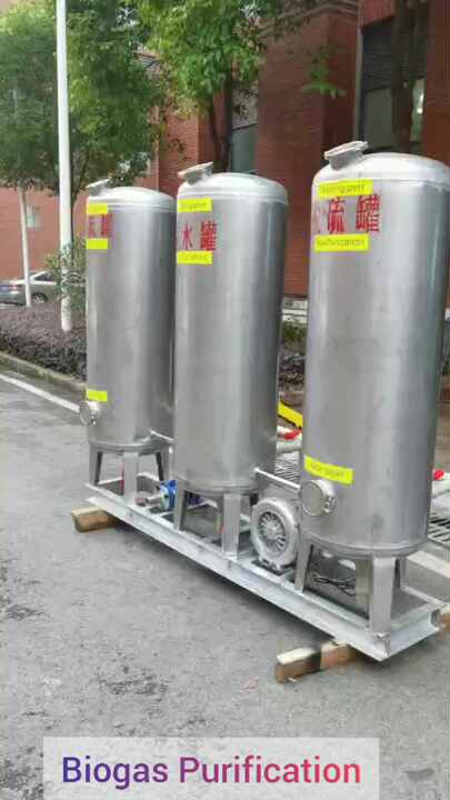 Ailinyou Biogas Plant - Efficient 100m3/h Upgrading System
