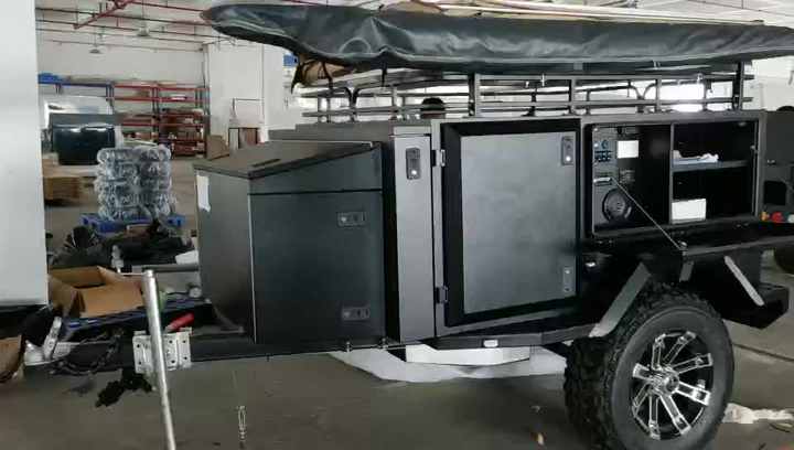 Rear Folding Travel Trailer - off-Road Camper for Sale