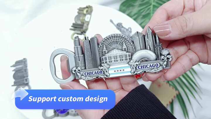 Chile 3D Customised City Tourist Souvenir Gifts - Magnets