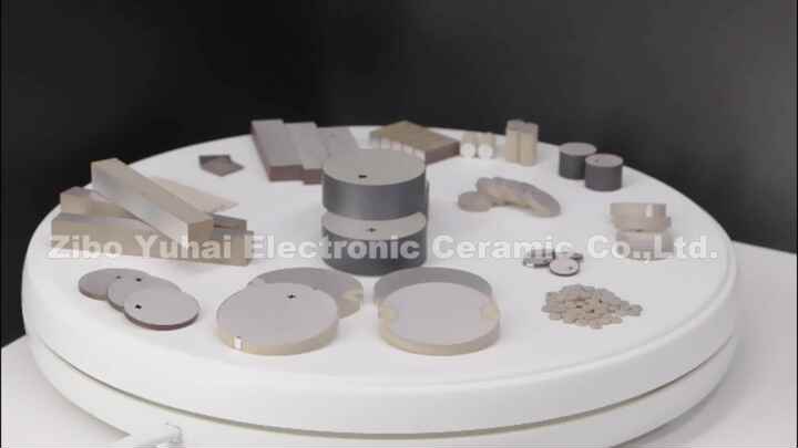Disc Od8*10mm Piezoelectric Ceramics PZT-51 for Ultrasonic Transducer