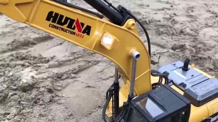 Huina 1580 V4 23Ch 1:14 Rc Excavadora de Huina 580 V4 actualización| Alibaba.com