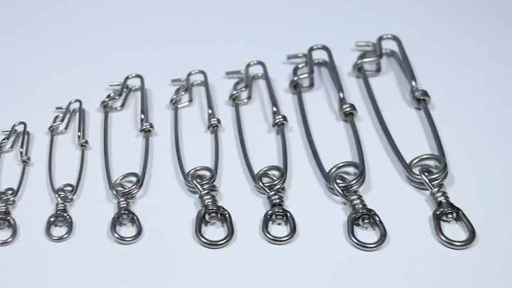 Snapper Fishing Stainless Steel Clip Fishing Longline Snaps Wholesale ...