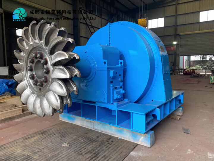 Pelton Water Turbine Wheel Impulse Generator Runner for 100 MW Hydro ...