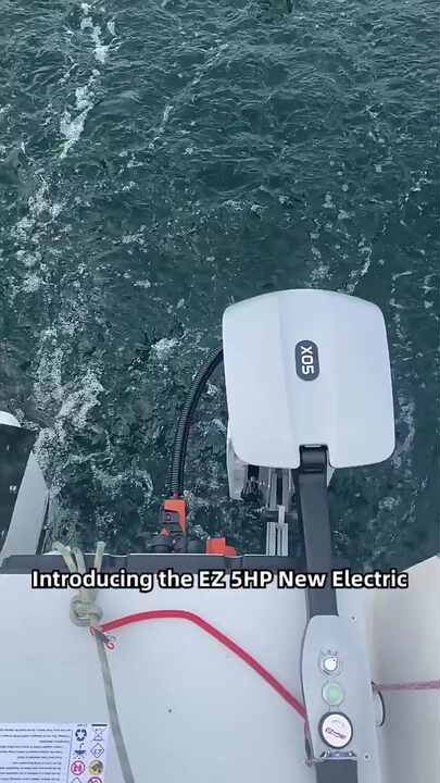 EZ Outboard 5HP Electric Dinghy Motor - BLDC Model for Boats