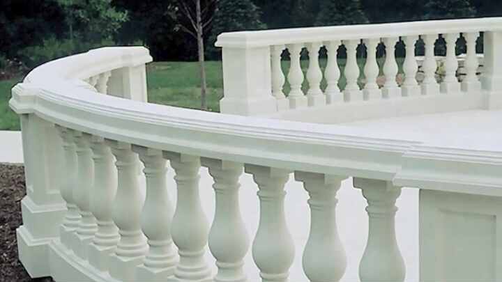 QUYANG Outdoor Villa French Balcony Railing Design