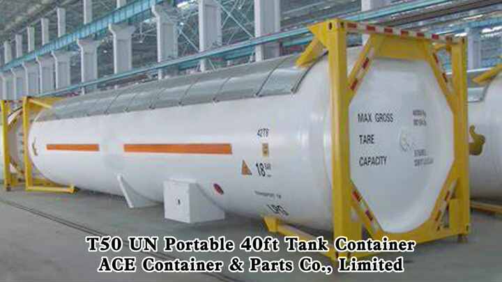 UN T50 40ft ISO Tank Container for LPG - 52500L Capacity