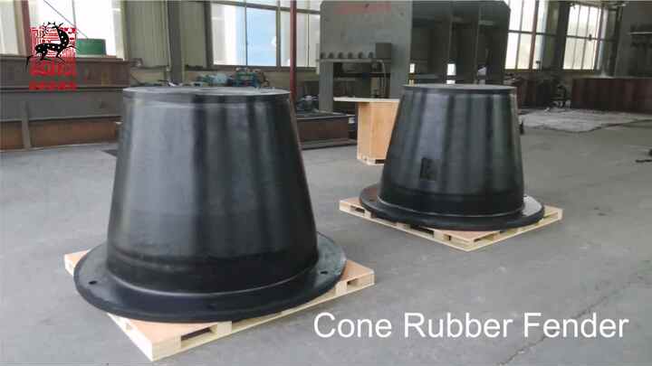 High Performance Marine Cone Rubber Fender for Port Protection