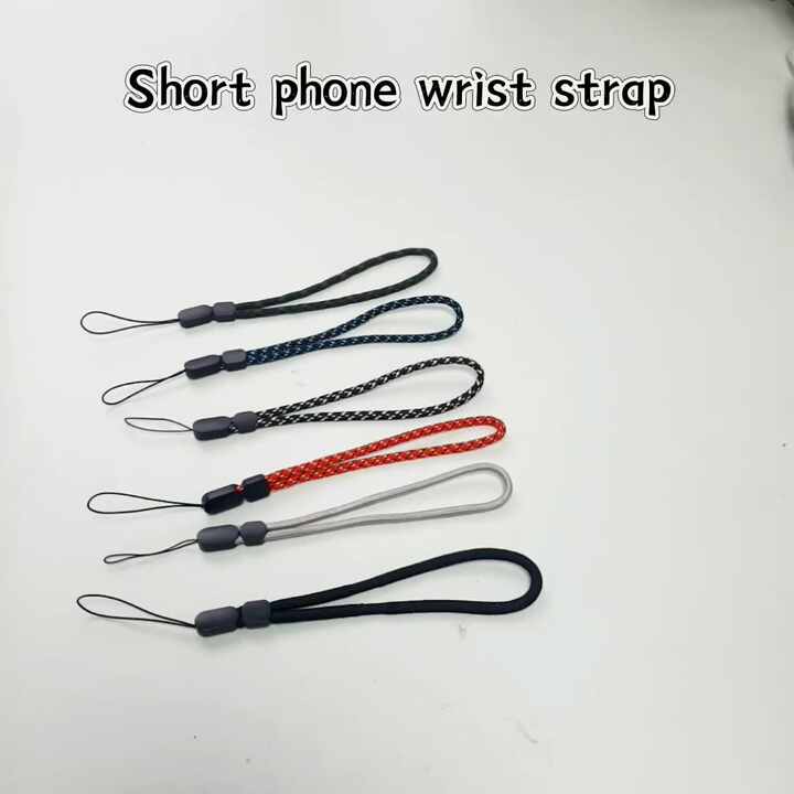 Universal Nylon Neck Wrist String Cord Custom Short Keychain Phone ...