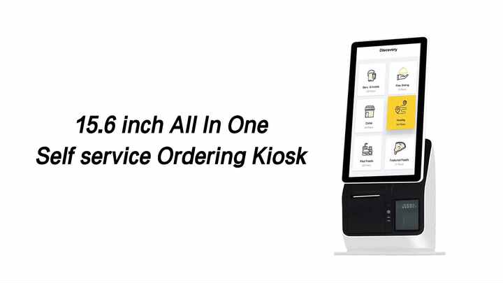 Wholesale Pos Machine Price Ticket Vending Machine 15.6 Inch