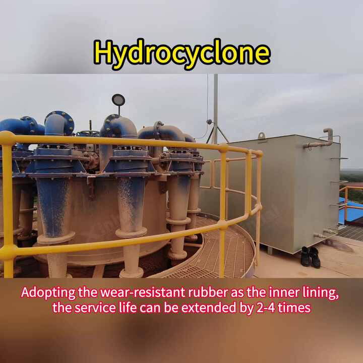 High Efficient Hydrocyclone Design - Xinhai Cyclone Equipment