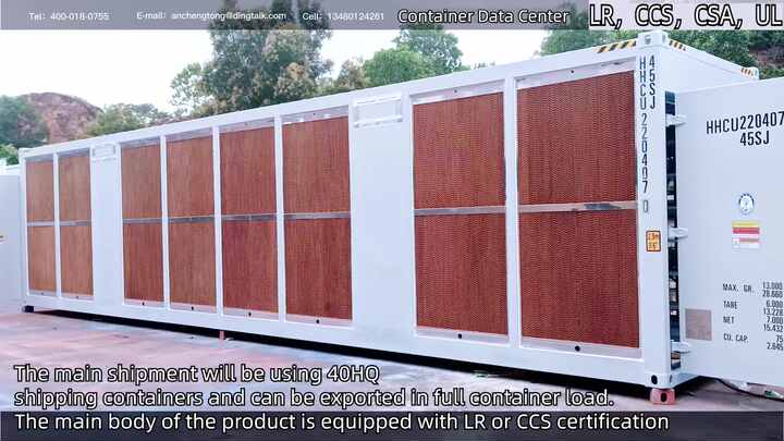40ft Prefab Shipping Container Homes - Data Center Solutions