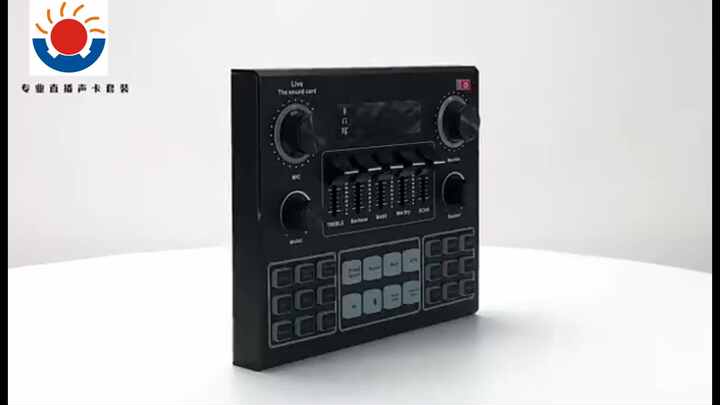 V9 SoundCard USB Audio Interface for Studio Recording & DJ Karaoke ...