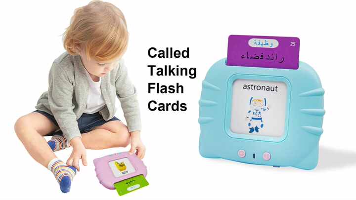 Cognitive Cards Talking Flash Cards - Bilingual Learning