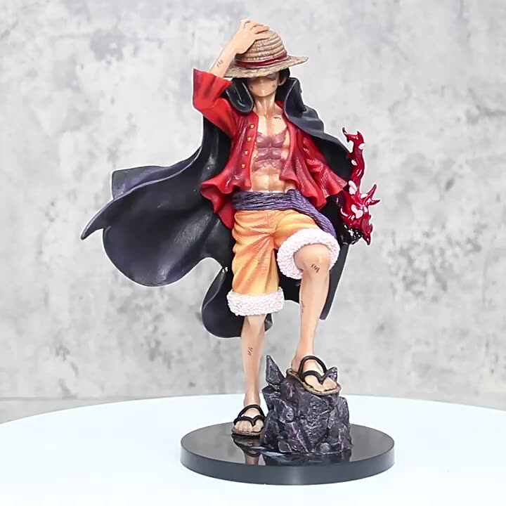 25cm Luffy O Four Emperors Monkey D. Luffy Figurine Model
