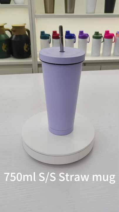 Cuppark 750ml Large Capacity Stainless Steel Thermos Cup Skinny Tumbler ...