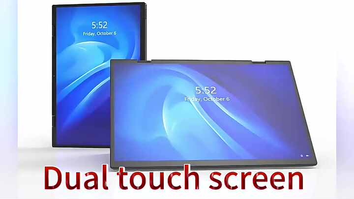 2024 Dual Screen Laptop 14"+14" Touch Screen Tablet PC 2 in 1 Laptop ...