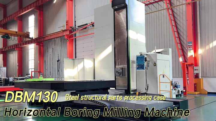 DBM130 Heavy Cutting Structure CNC Horizontal Boring Bore Milling ...