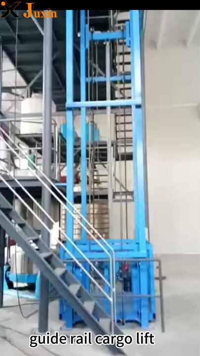 Fixed Hydraulic Freight Elevator Indoor And Outdoor Chain Wall-mounted ...