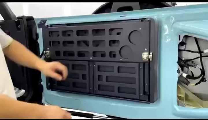 Car Foldable Tailgate Table Rack For Ford Bronco 4x4 Accessories ...