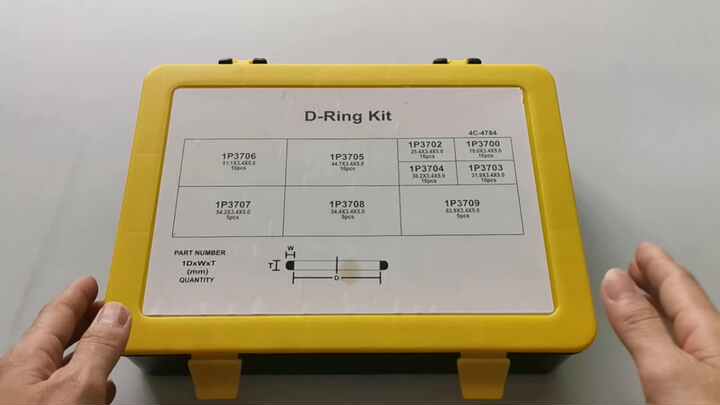 4C-4782 O-RING 套件 4C4784 D 密封圈盒装 4C-4784 D-RING 套件 1P3706 1P3705 1P3702 ...