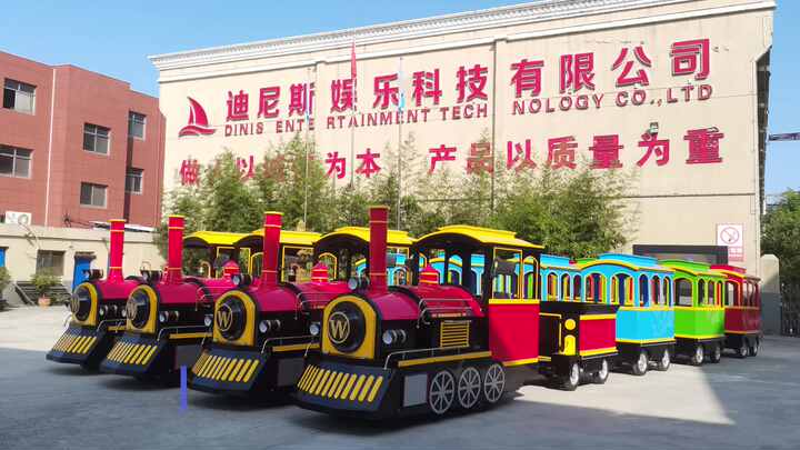 Carnival Funfair Ride Train - Amusement Park Electric Train