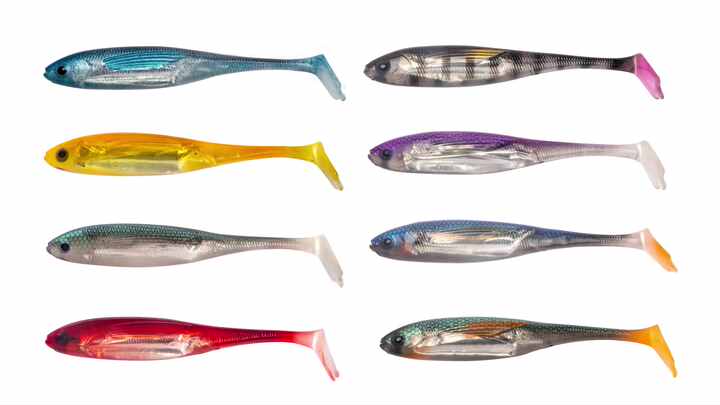 HONOREAL Wholesale 120mm PVC Fishing Lure - Bass Tuna Marlin