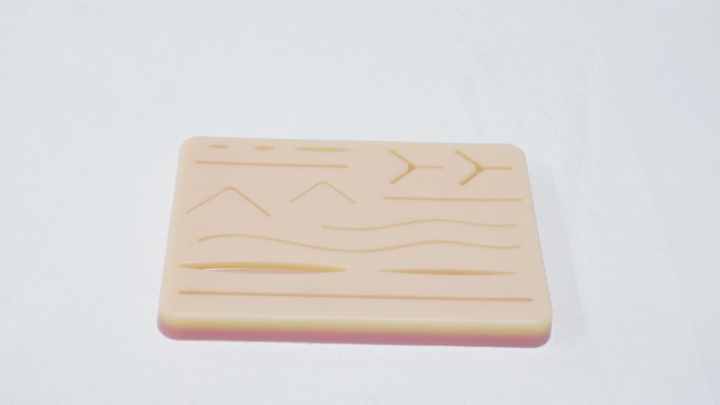Silicone Human Skin for Suture Practice - HZMIM Suture Kit