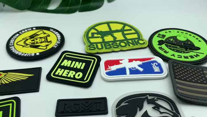 High Quality Custom Embossed 3d Pvc Rubber Silicone Clothing Labels Ogo ...