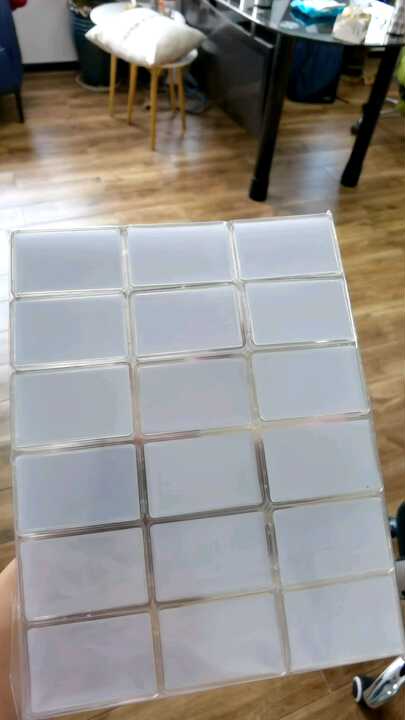 Clear Acrylic Loose Stone Display Box - Gem Diamond Display