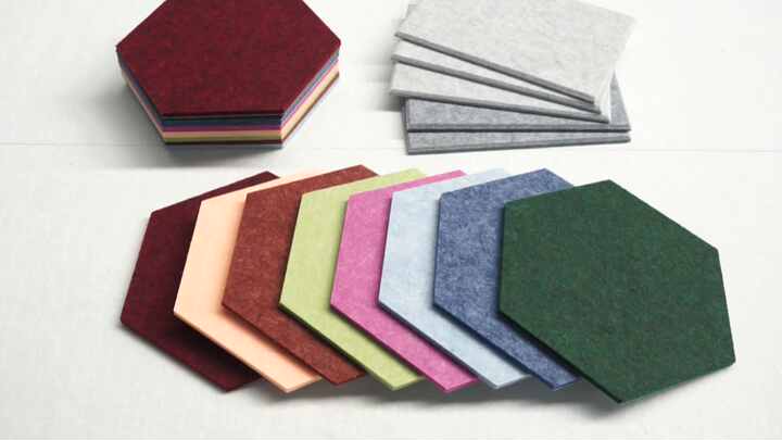 Felt Acoustic Panels, Decorative Acoustic Panels, Polyester Fiber ...
