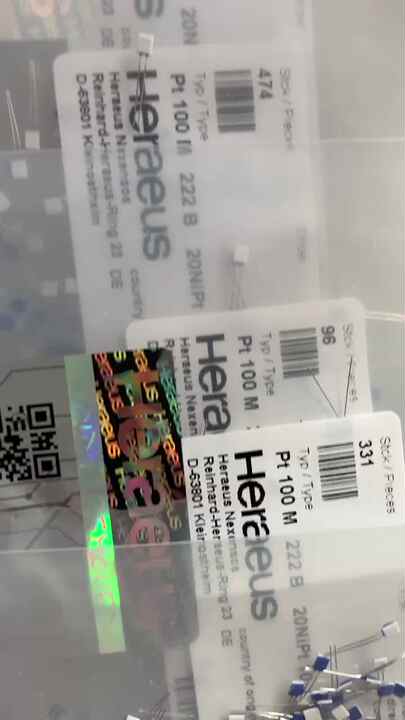 Component Temperature & Humidity Sensors Heraeus PT100 Temperature ...