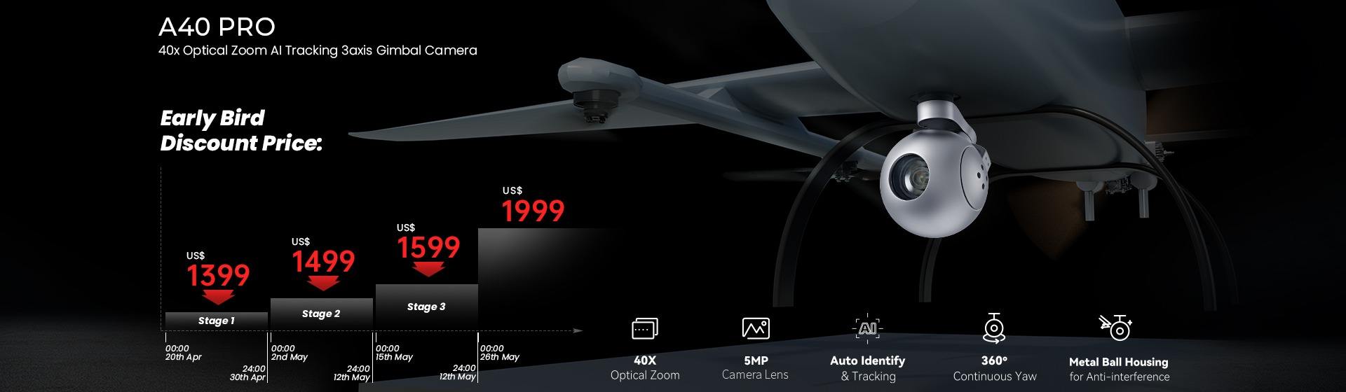 Viewpro Ltd. - Gimbal camera, Industrial Drone