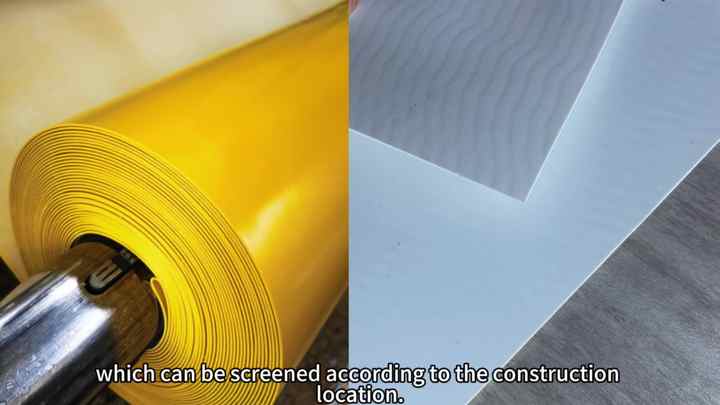 8m Wide Custom TPO Roof Membrane CE Certified 1.5mm Puncture Root Proof ...