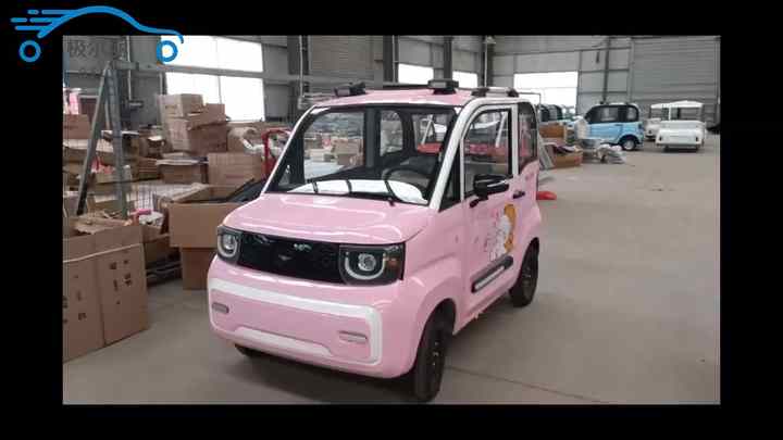 Low Price 4 Wheel Mini EV Car 2-door 4-seat Hatchback New Energy ...