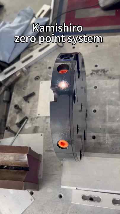 Kamishiro 5th Axis Zero-Point Clamping System for CNC