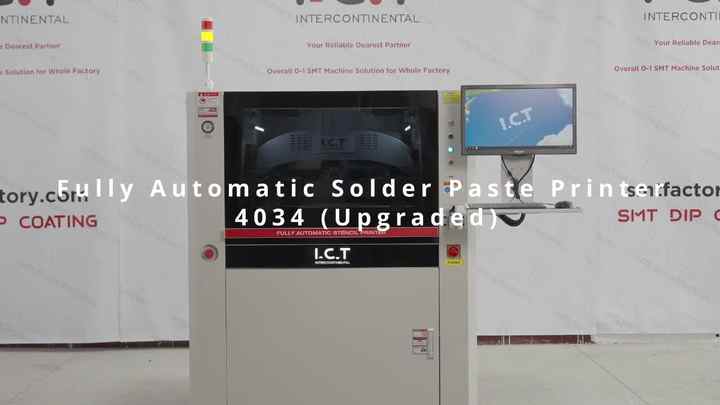 SMT Automatic Stencil Printer SMT Full Automatic Printer Solder Paste ...