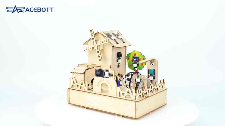 ACEBOTT Smart Farm Starter Kit School DIY Programmable Project ESP32 ...