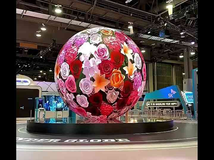 Jode P1.8 Sphere LED Display Screen - Creative & Versatile