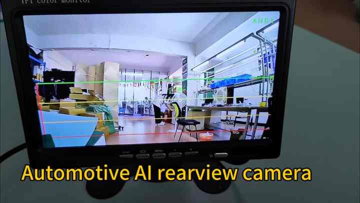 AI Reverse Backup Camera Buzzer Warning Waterproof Car Parking ...