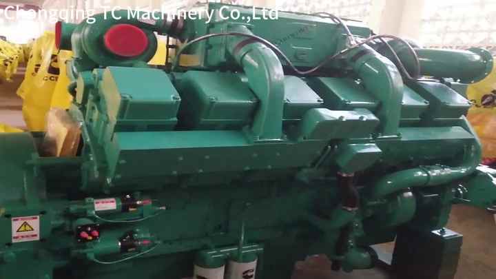Cummins diesel Engine 4 Stroke Motor K19 KT19 KTA19-G KTA19-G8A 500kw ...