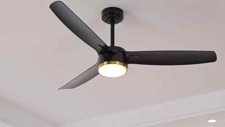 Selling Fan 52-Inch Ventiladores Bldc Motor ABS Ceiling Fan Chandelier ...