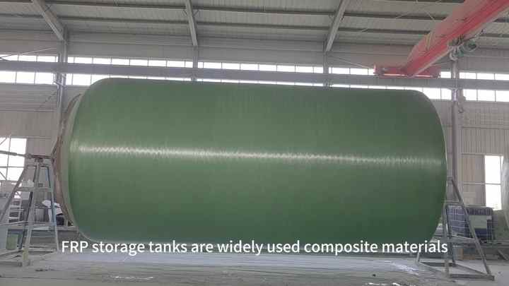 FRP Vertical Horizontal Storage Tanks for Chemical Storage Hydrochloric ...