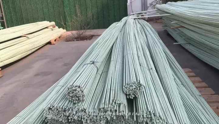 High Quality GFRP Rebar FRP Rods Manufacturer for Highway Bridge Tunnel ...